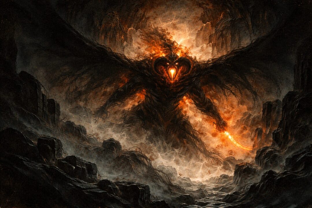 Do Balrogs Actually Have Wings or Are They Just Fiery Shadows ...