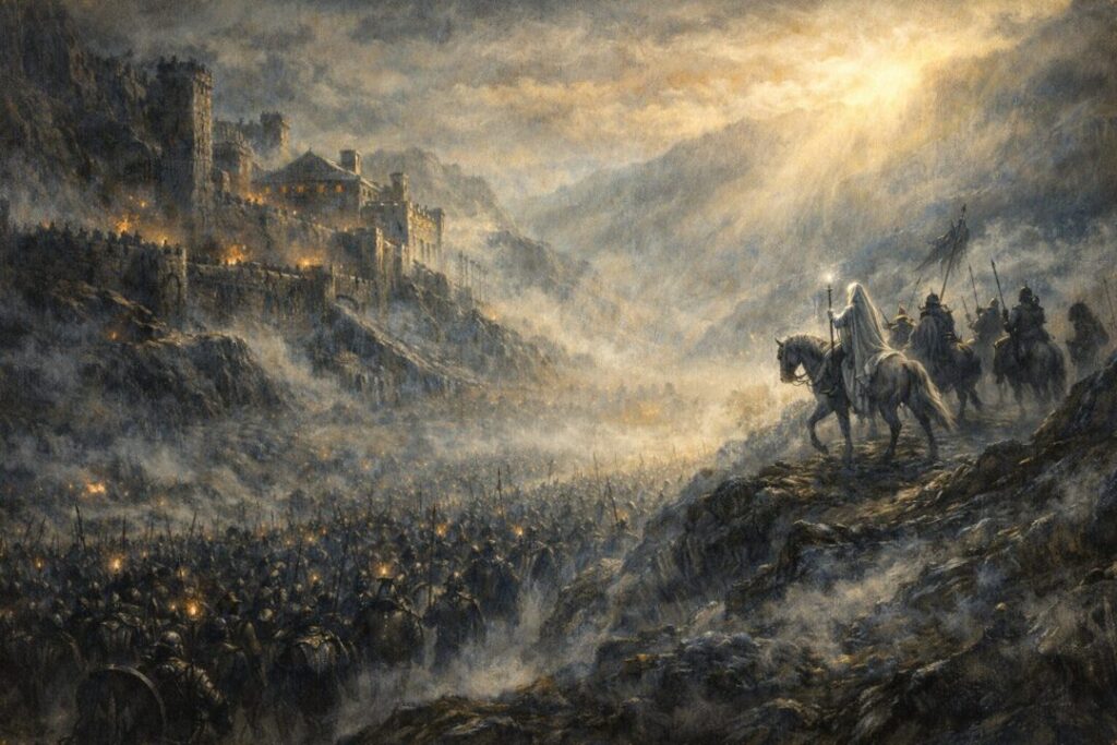 The Rain at Helm's Deep: Why the Battle Is Fought in Darkness and Water ...